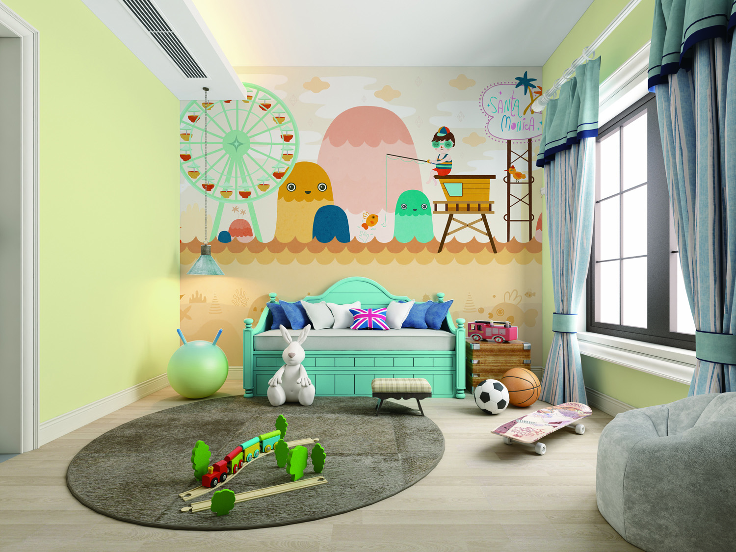 Kids Murals for Bedroom and Playroom Walls - Melbourne Wallpapers
