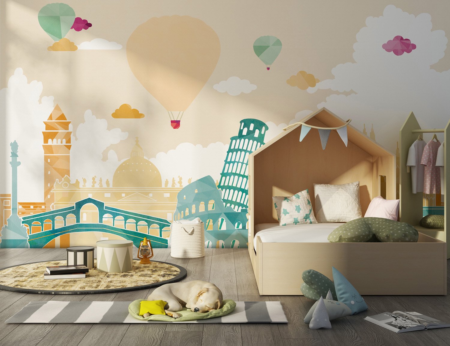 Kids Murals for Bedroom and Playroom Walls - Melbourne Wallpapers